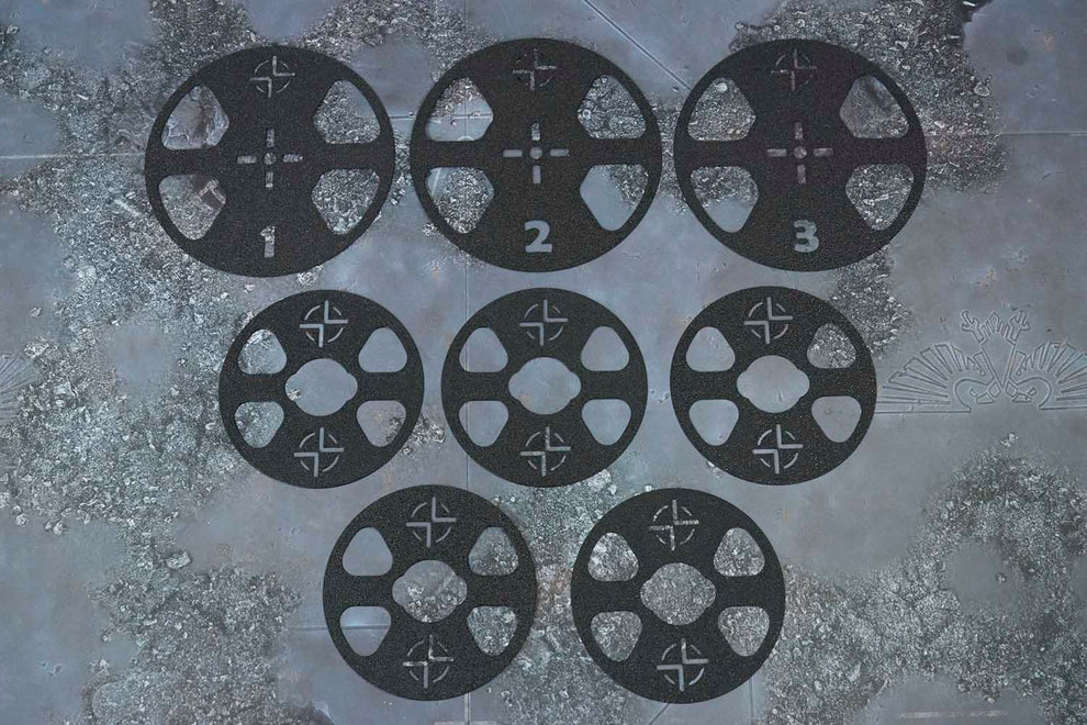 Objective Markers and Equipment Markers, Compatible with Kill Team 202 ...
