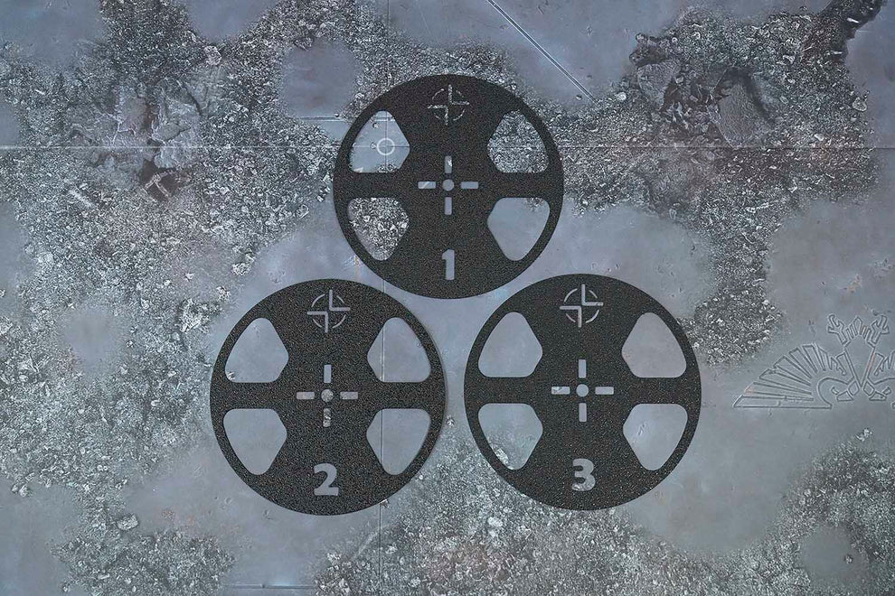 Objective Markers and Equipment Markers, Compatible with Kill Team 202 ...