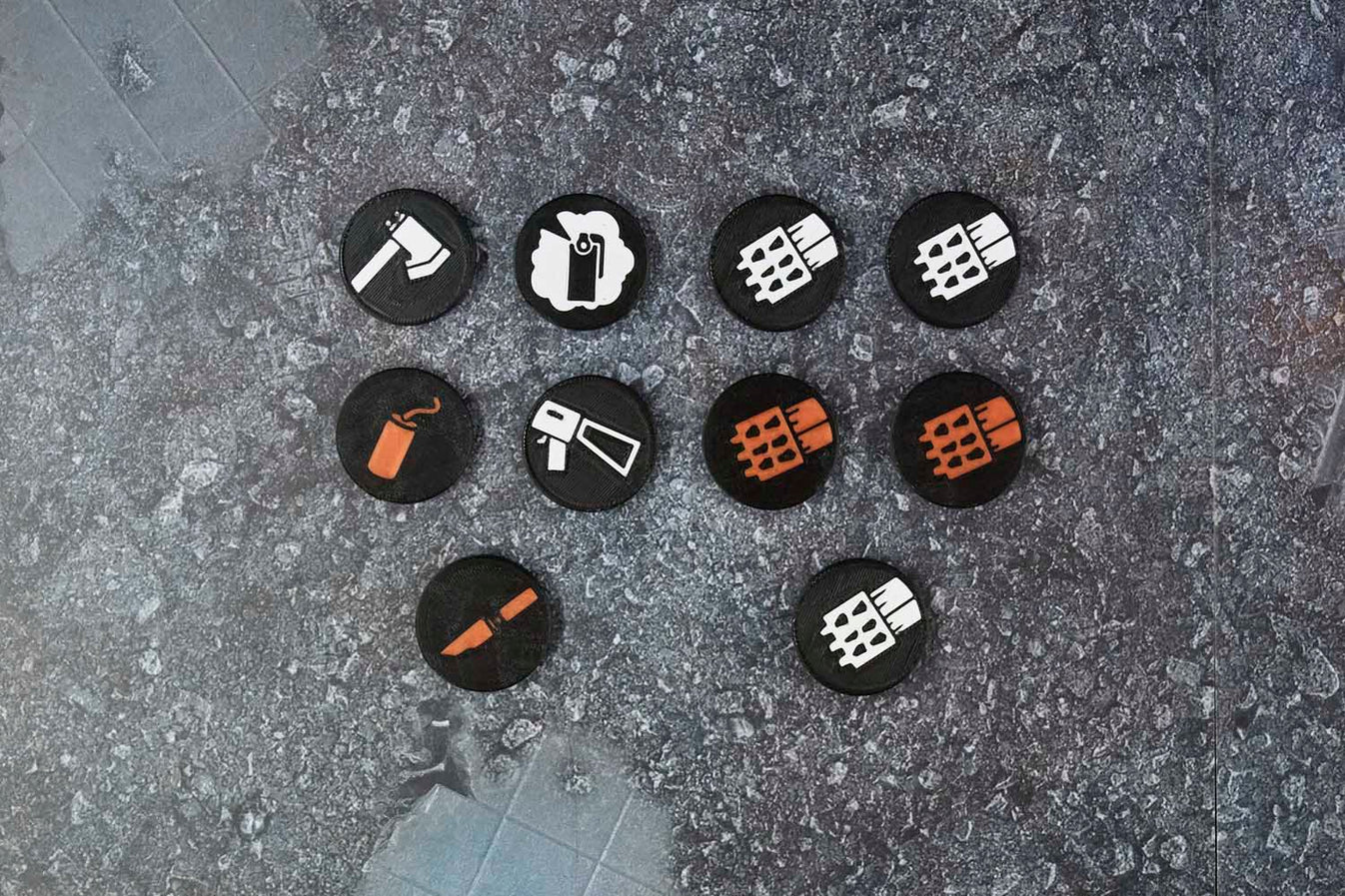 Kill Team '24 (3rd Edition) 3mm Faction Token Set – Crossfire Games